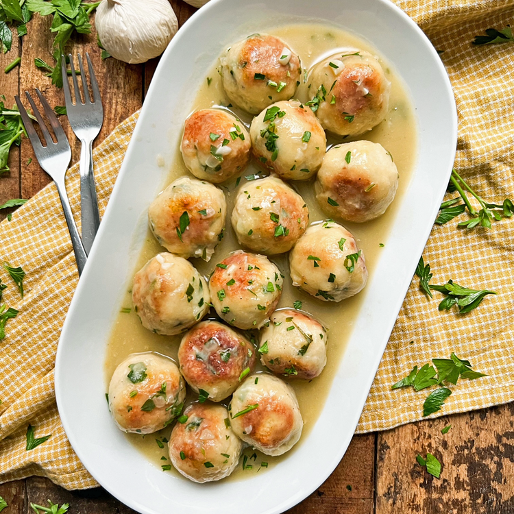 Spanish-Style Fish Meatballs in Sauce | Seriously GOOD & Easy Recipe